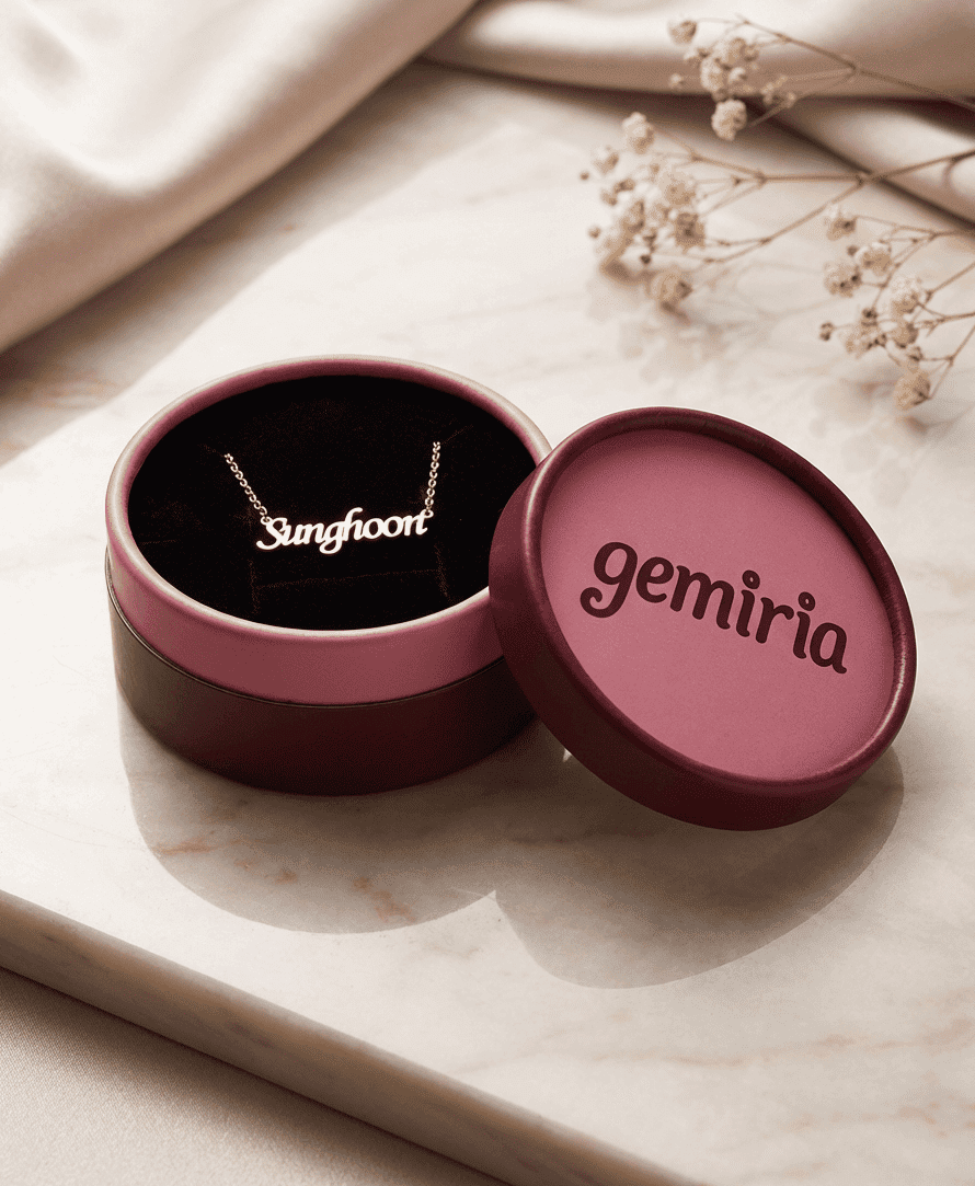 Personalized Name Jewelry - Latin Alphabets | Gemiria